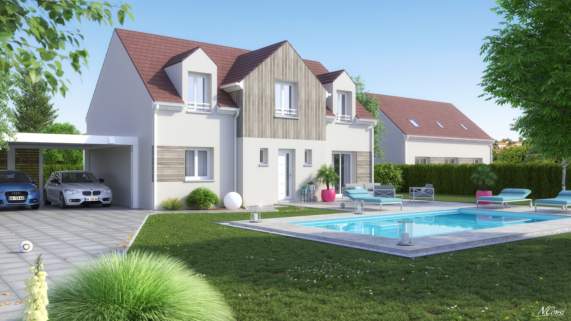 Projets de construction, maison en Ile de France | Le Pavillon Français